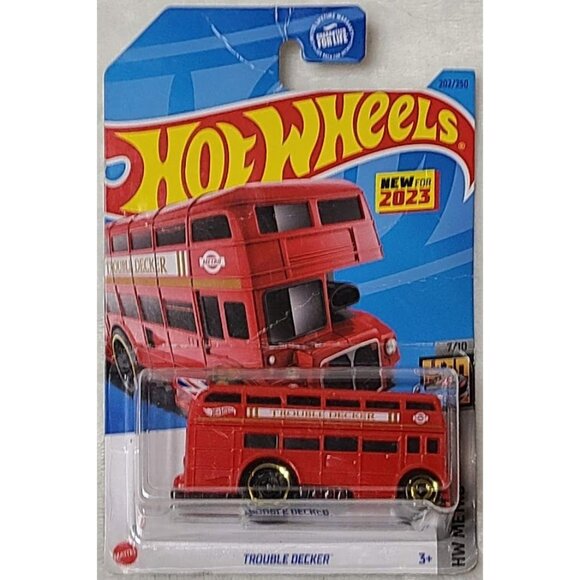 Mattel | Toys | 223 Hot Wheels Trouble Decker Red 202250 Double Decker ...